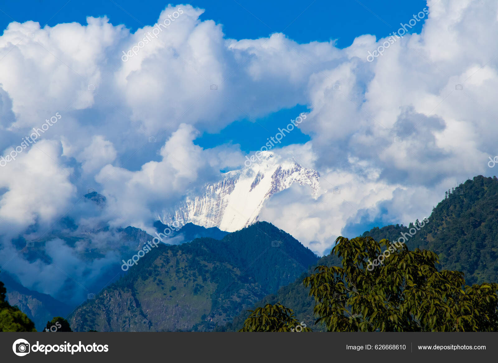 Beautiful Mountain Landscape Saipal Base Camp Trekking Himalaya Bajura ...