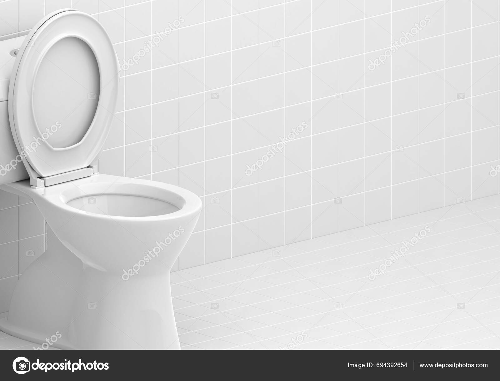 Toilet Bowl Bathroom — Stock Photo © Retouchman #694392654