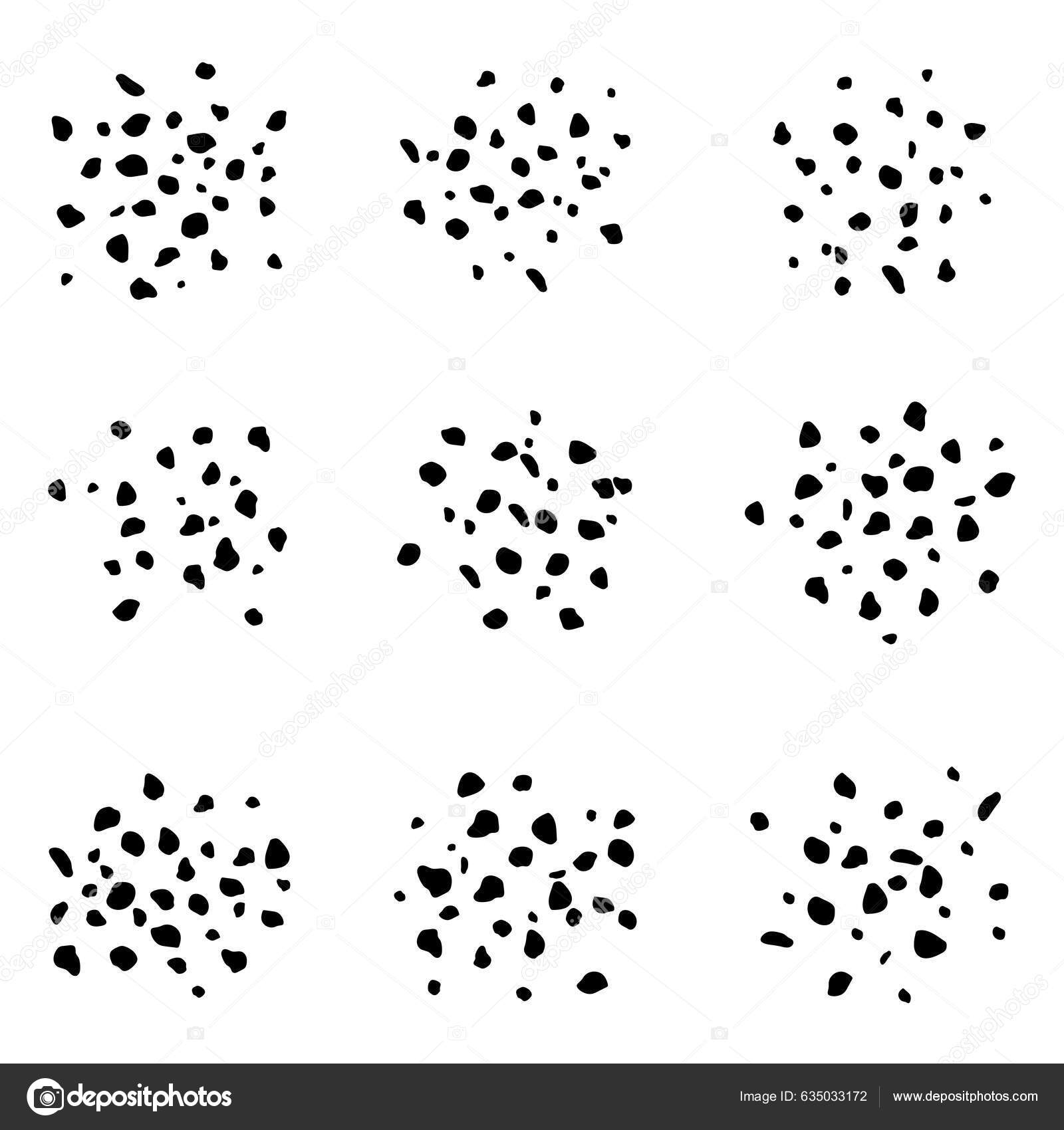 Set Blob Isolated Decoration Vector Illustration White Background Stock ...