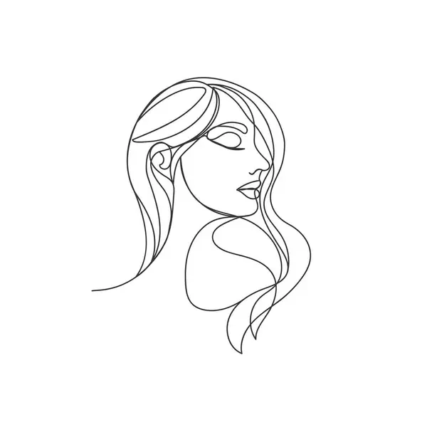 Woman Outline Sketch
