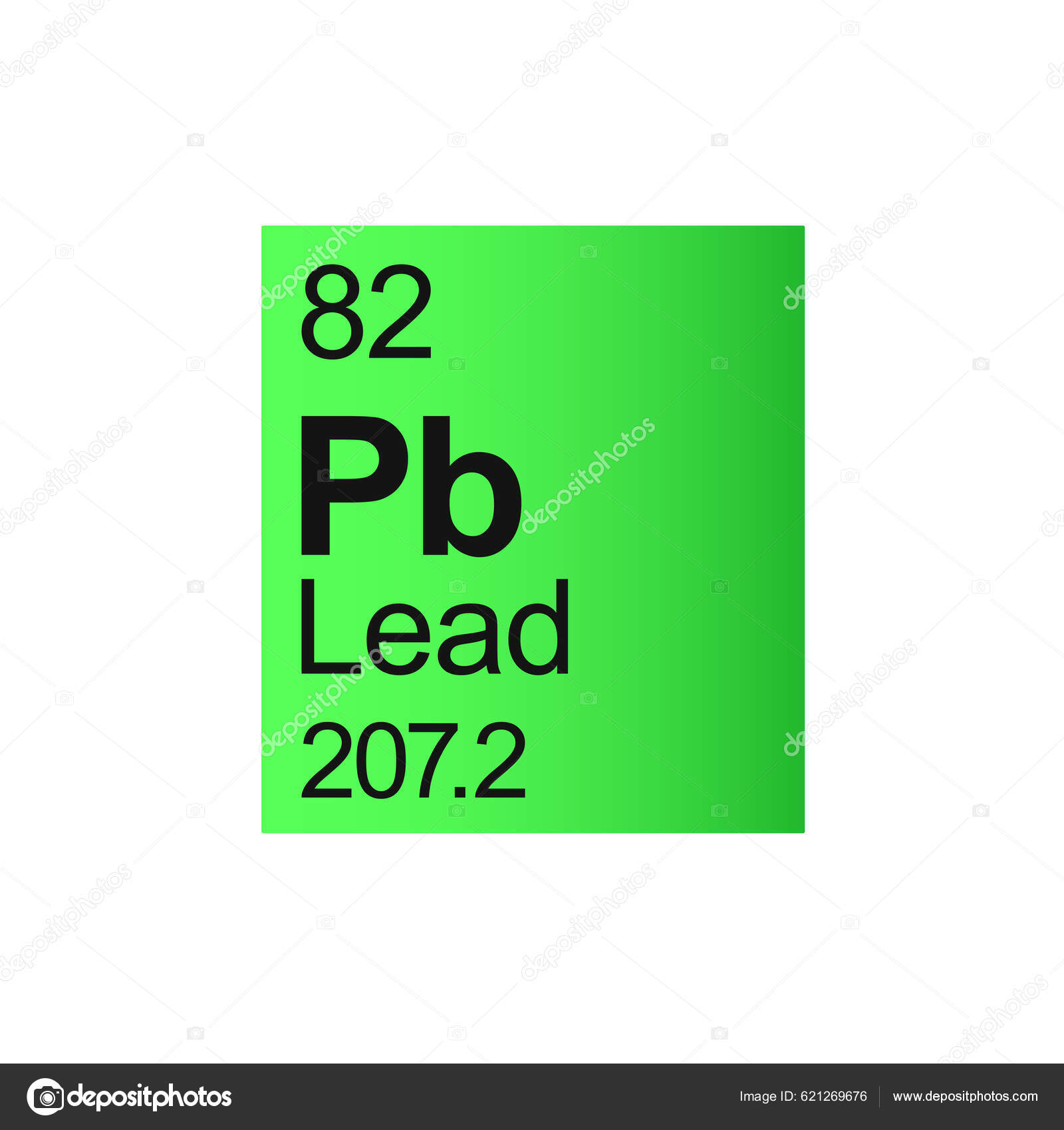 Lead Element Periodic Table Lead Chemical Element Mendeleev Periodic