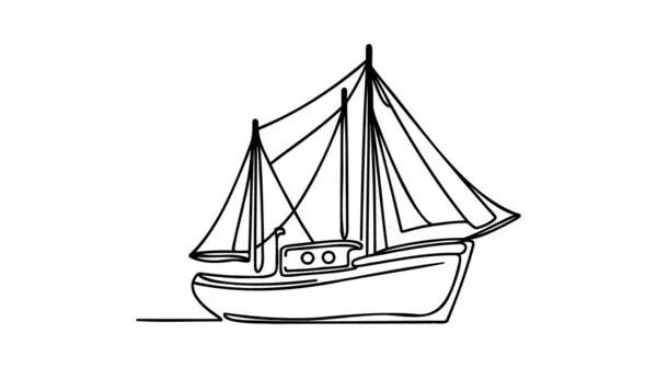 Simple Sailing Ship Illustrations Simple Sailing Ship Stock