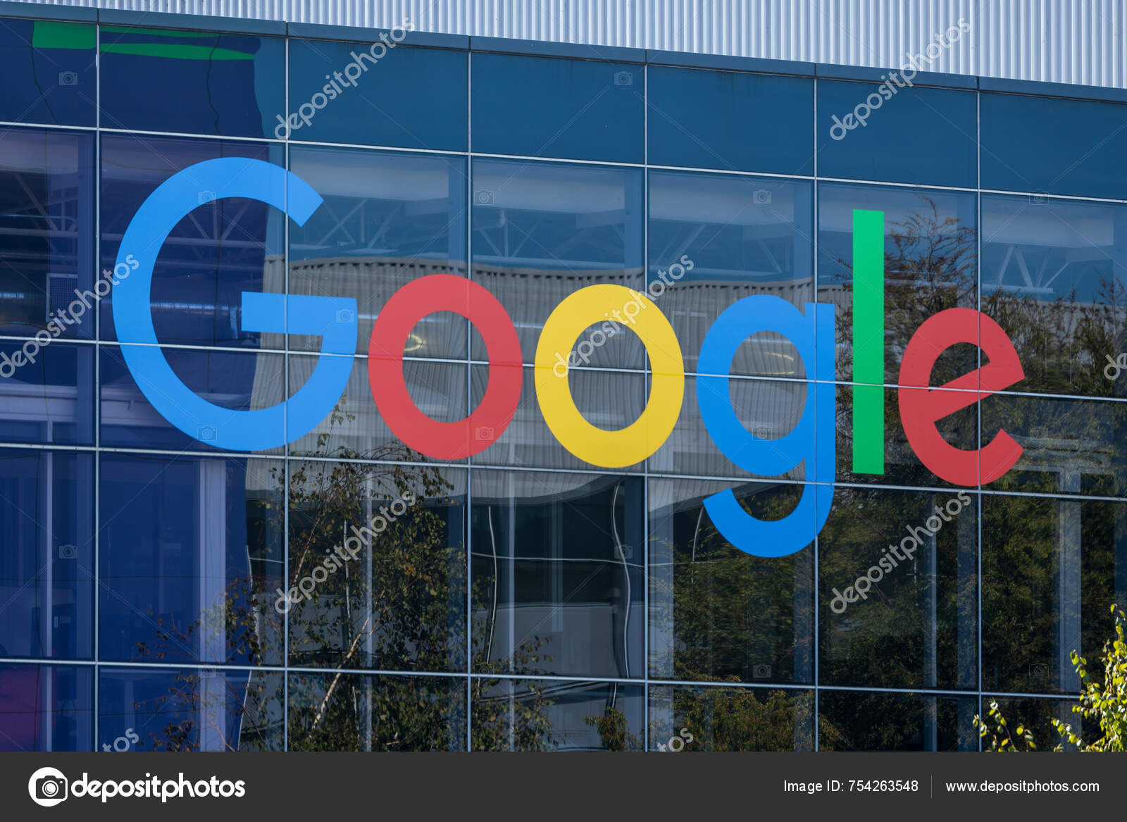 Google Headquarters Mountain View California Usa September 2024 Google ...