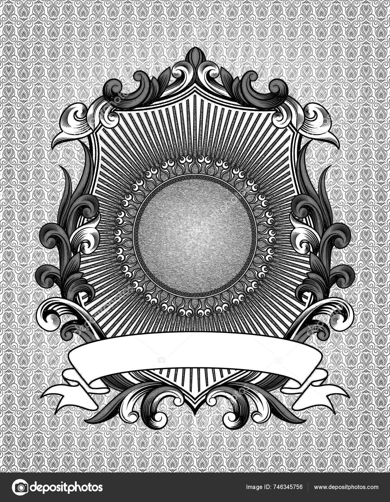 Creative Picture Frame Illustration Artistic Text Images Placeholder ...