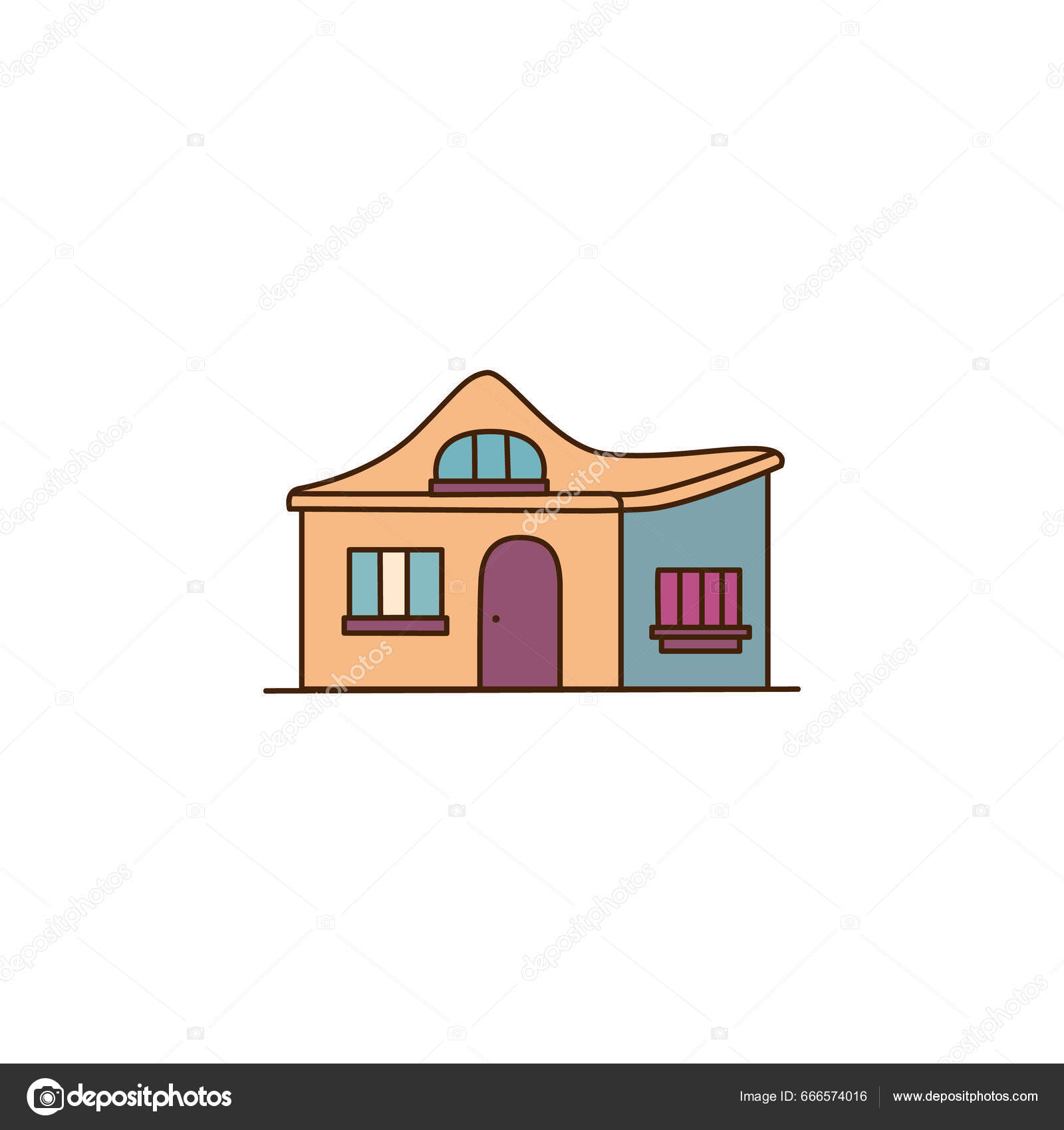 House Cartoon Simple