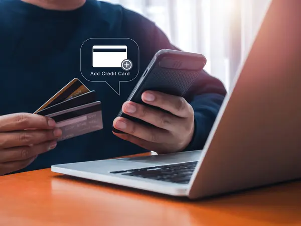 Add credit card, financial, speedy Cash, online payment monthly ...