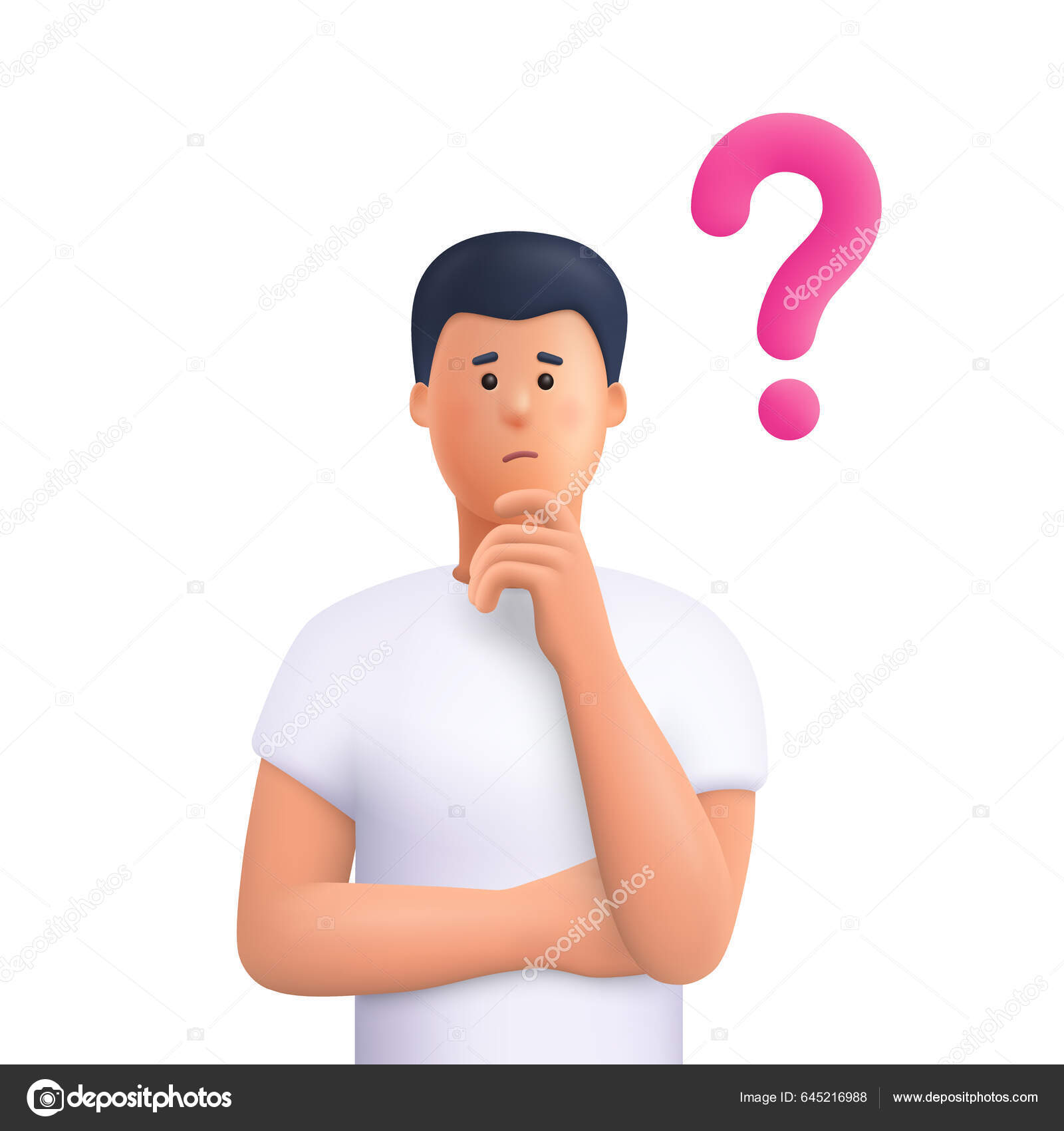 Morsom Forvirret Person