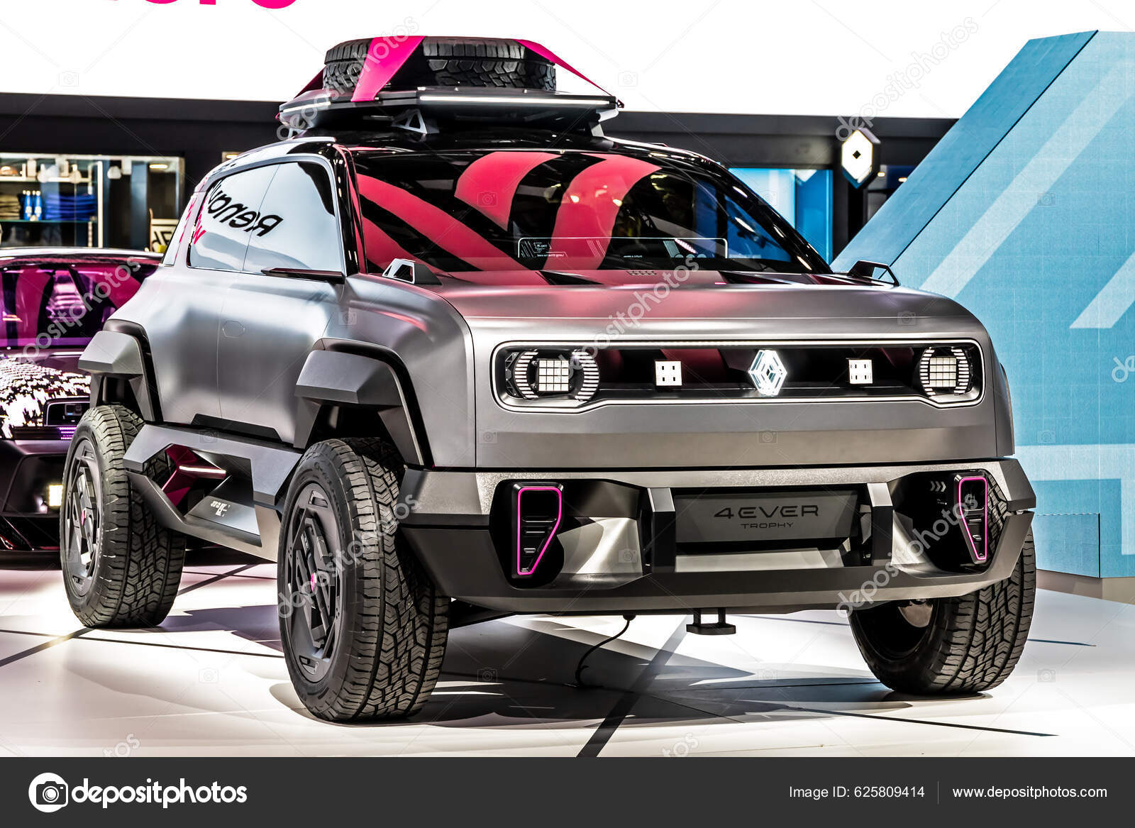 Renault 4Ever Trophy Concept Electric All Terrain Car Reveiled Paris ...