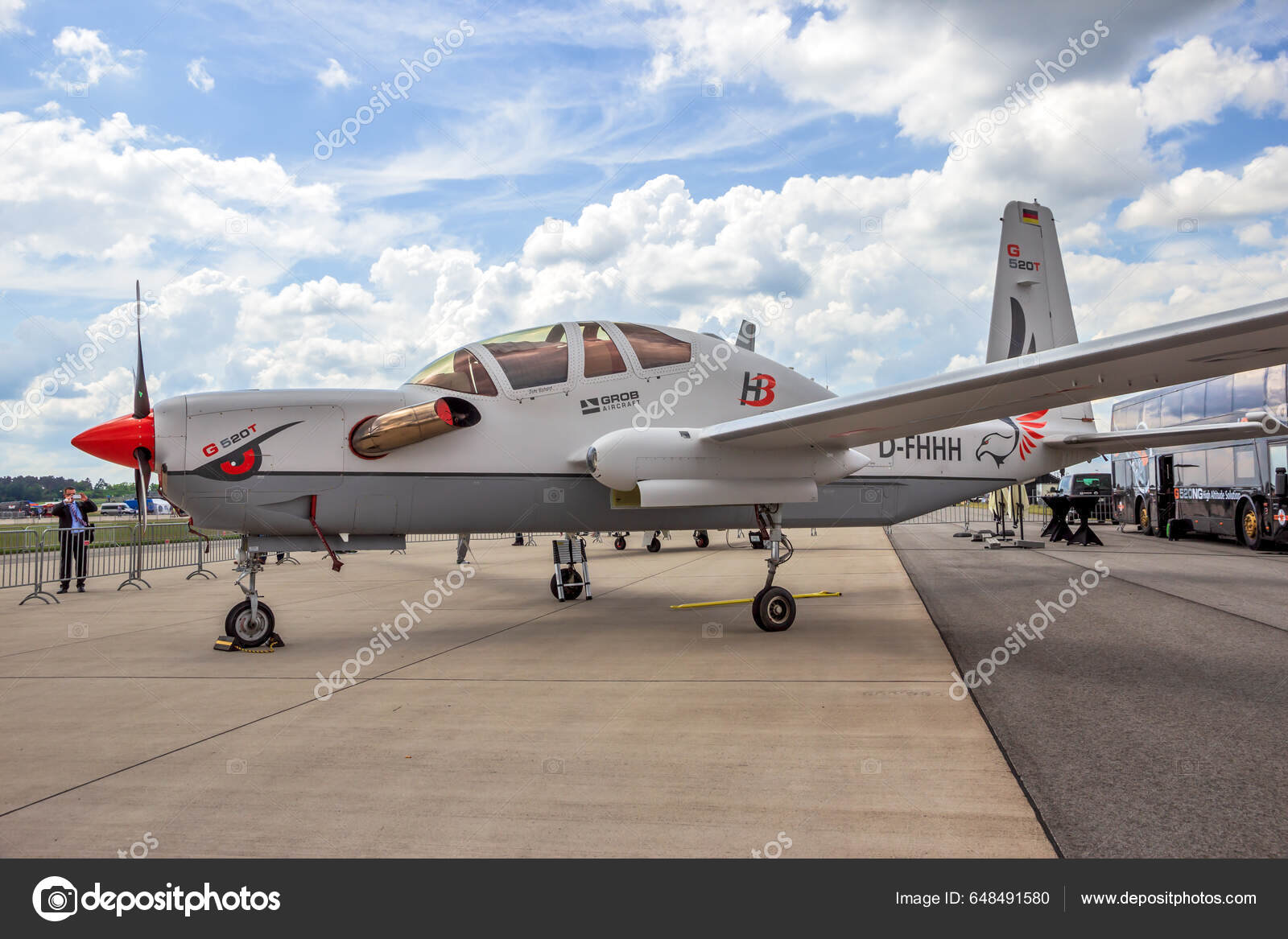 Grob 520 Turbohélice Larga Resistencia Reconocimiento Gran Altitud ...