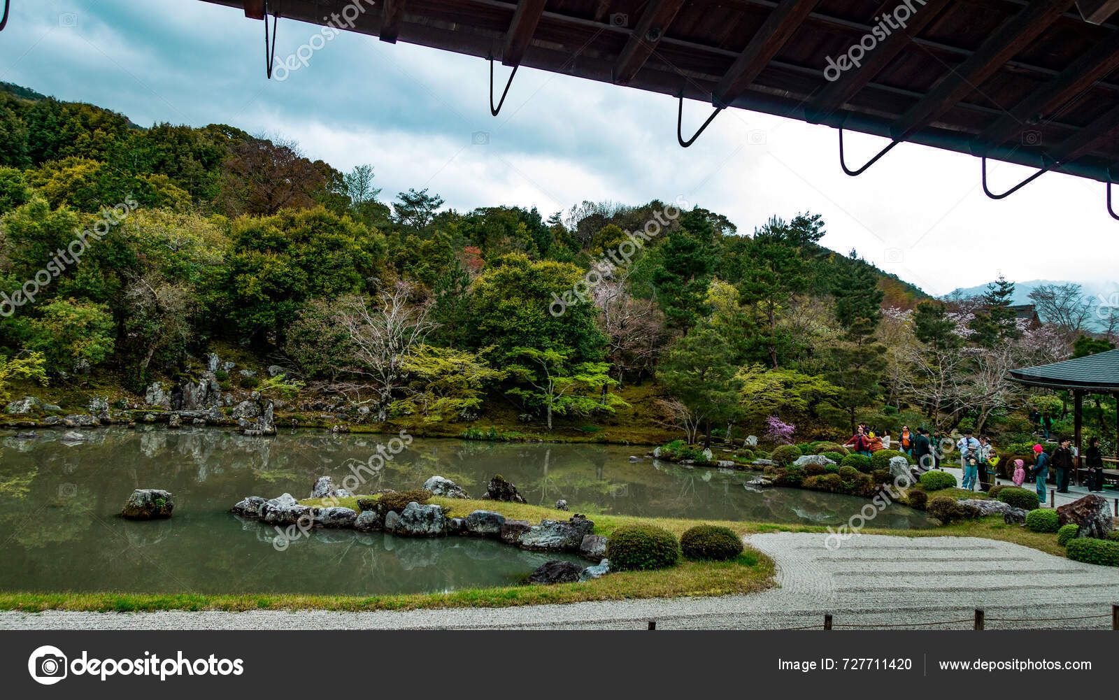 Japan Kyoto April 2024 Tenryu Temple Arashiyama Kyoto Japan — Stock ... Japan Kyoto April 2024 Tenryu Temple Arashiyama Kyoto Japan — Stock ...