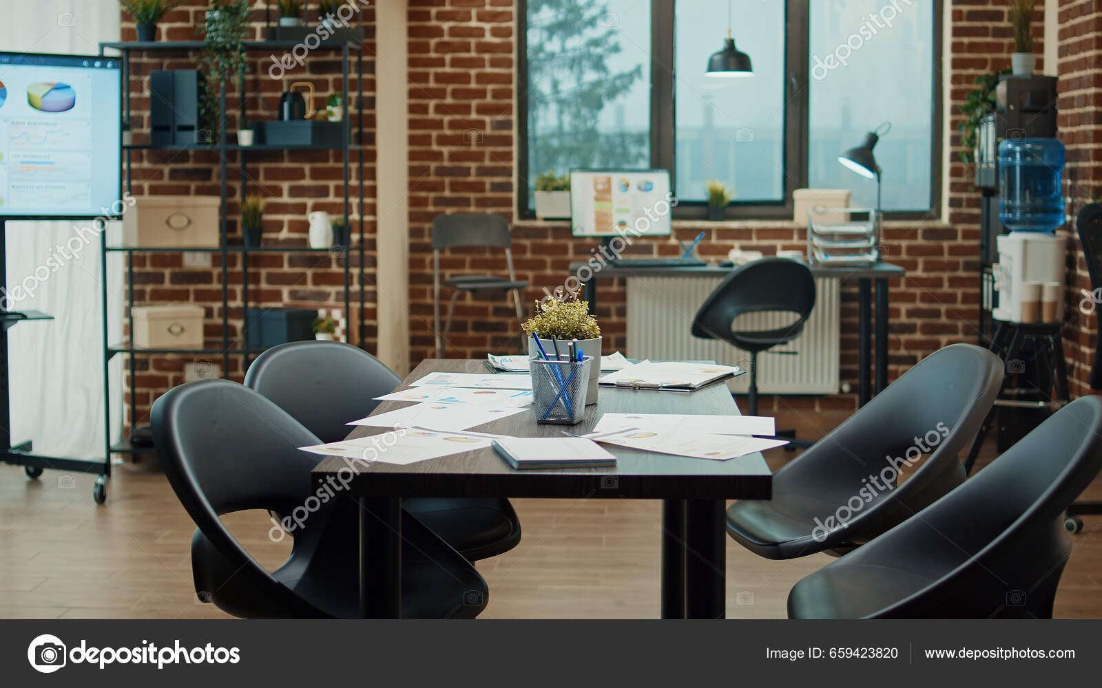 Empty Startup Office