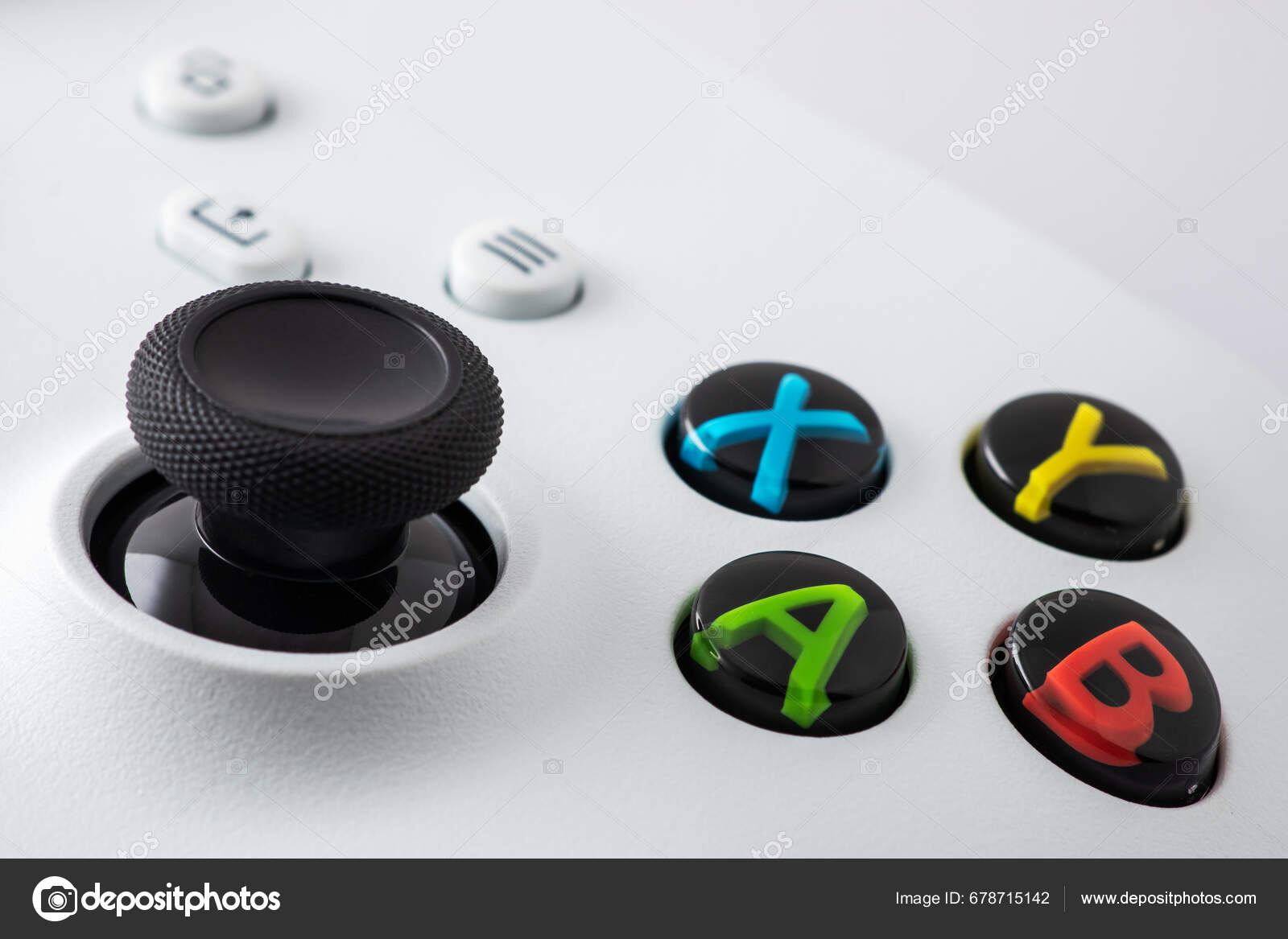 White Next Gen Controller White Background Stock Photo by ©eliosdnepr ...