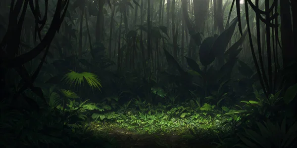 Dark Rainforest Wallpaper