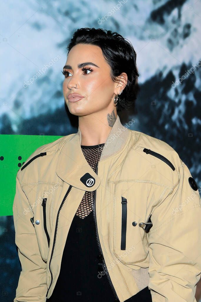 LOS ANGELES - FEB 2: Demi Lovato at the Stella McCartney X Adidas Party ...