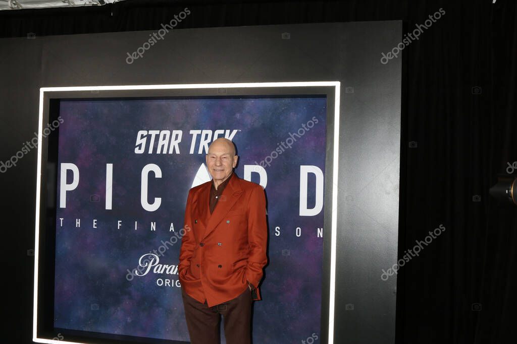 LOS ANGELES - FEB 9: Sir Patrick Stewart at the Picard Season Three ...