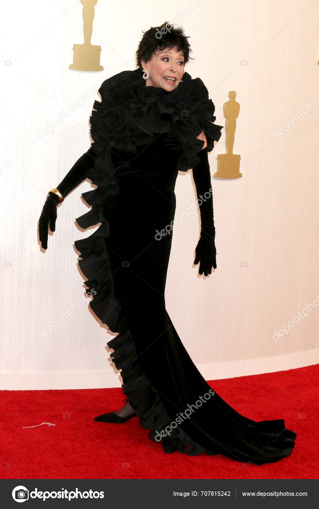 Los Angeles Mar Rita Moreno 96Th Academy Awards Arrivals Dolby — Stock ...