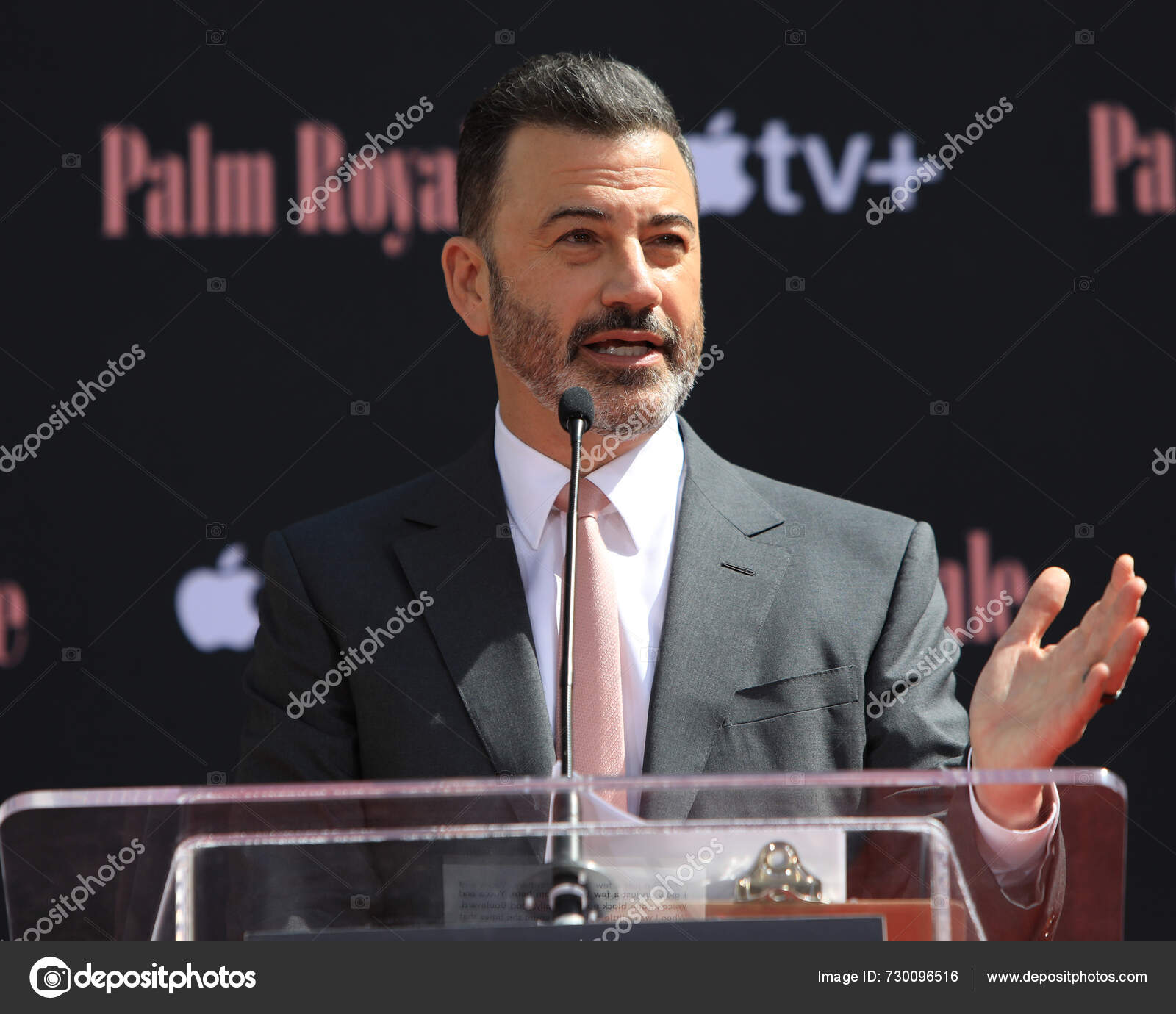 Los Ángeles Junio 2024 Jimmy Kimmel Ceremonia Manos Huellas Carol ...