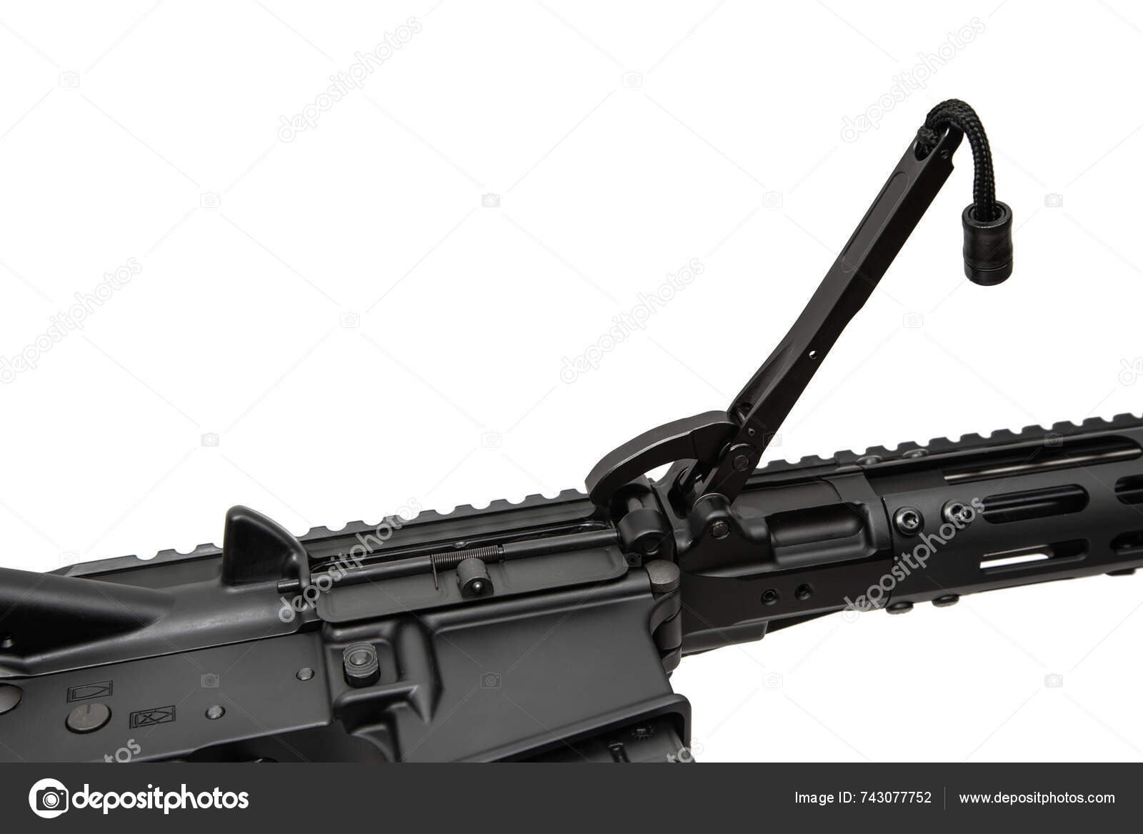 Modern Folding Automatic Carbine Weapons Army Police Special Forces ...