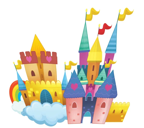 Disney world castle imágenes de stock de arte vectorial | Depositphotos