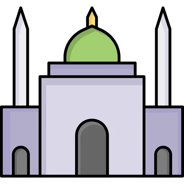 Bangunan makam Vector Art Stock Images | Depositphotos