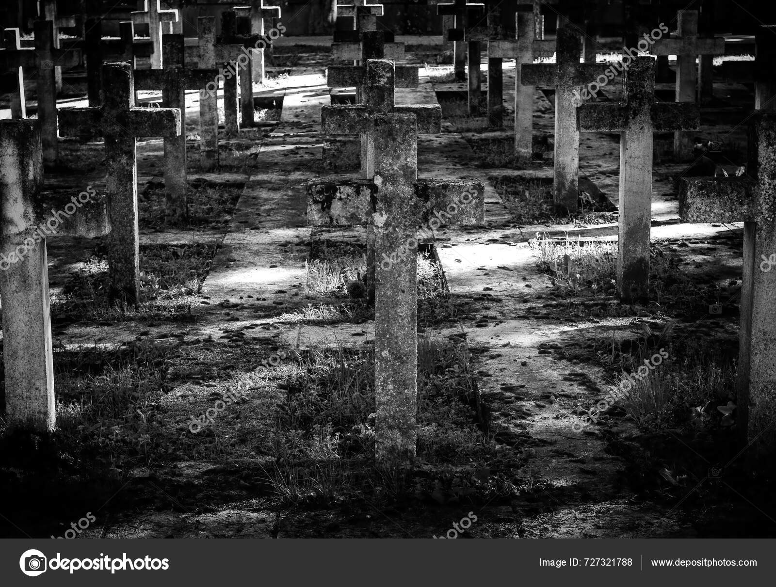 Detail Catholic Cemetery City Death Memory — Stock Photo © celiafoto ...