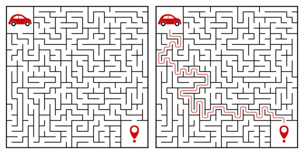 100,000 Car maze cartoon Vector Images | Depositphotos