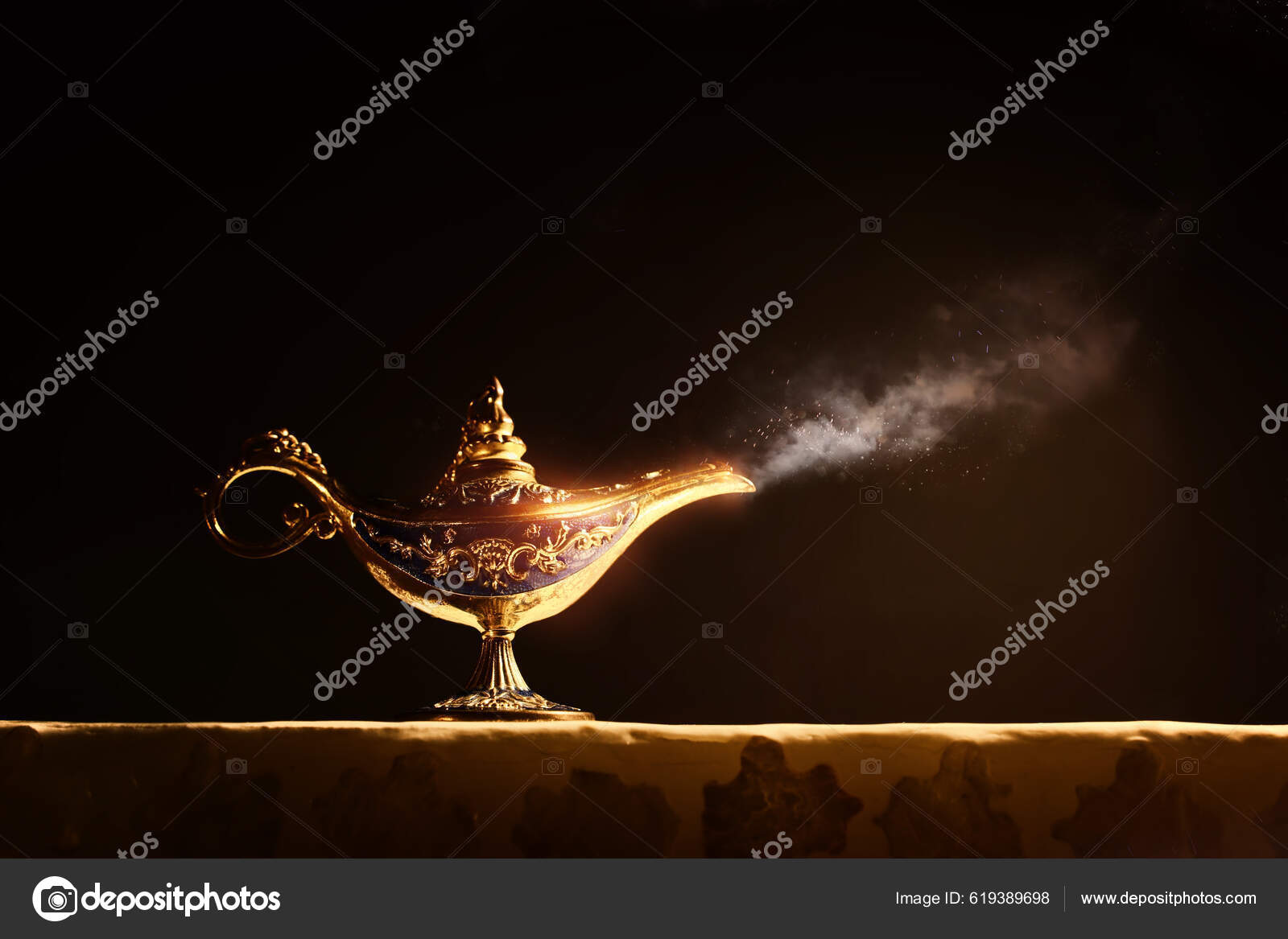 Aladdin Lamp Smoke