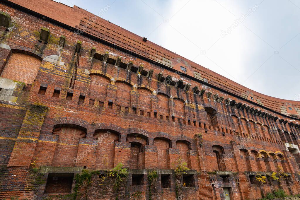 Salón del Congreso del partido nazi en el Tercer Reich, en la ciudad de ...