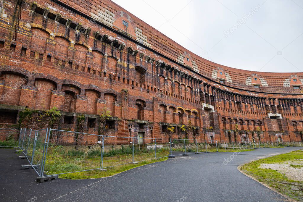 Salón del Congreso del partido nazi en el Tercer Reich, en la ciudad de ...