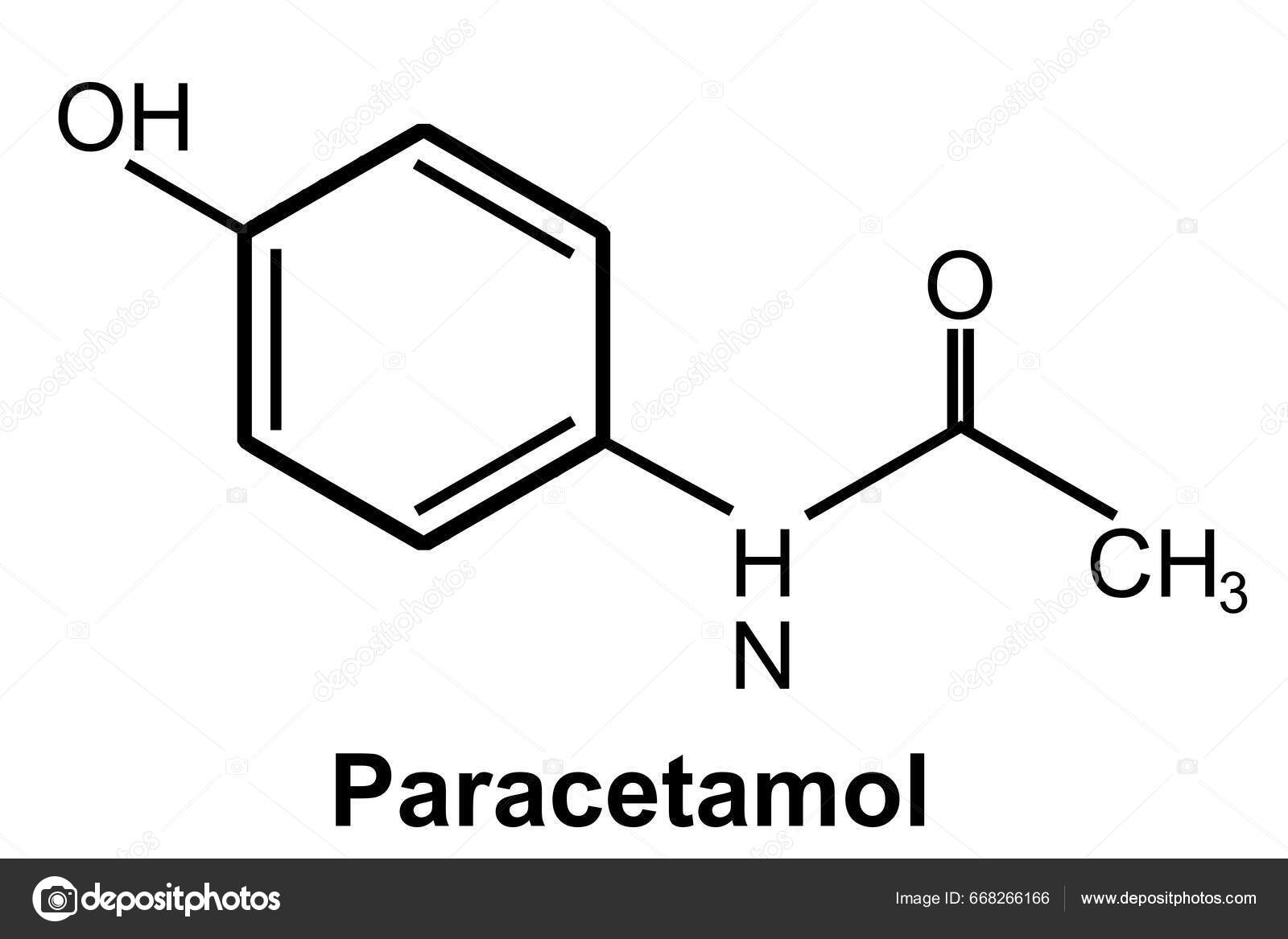 Acetaminophen Molecule