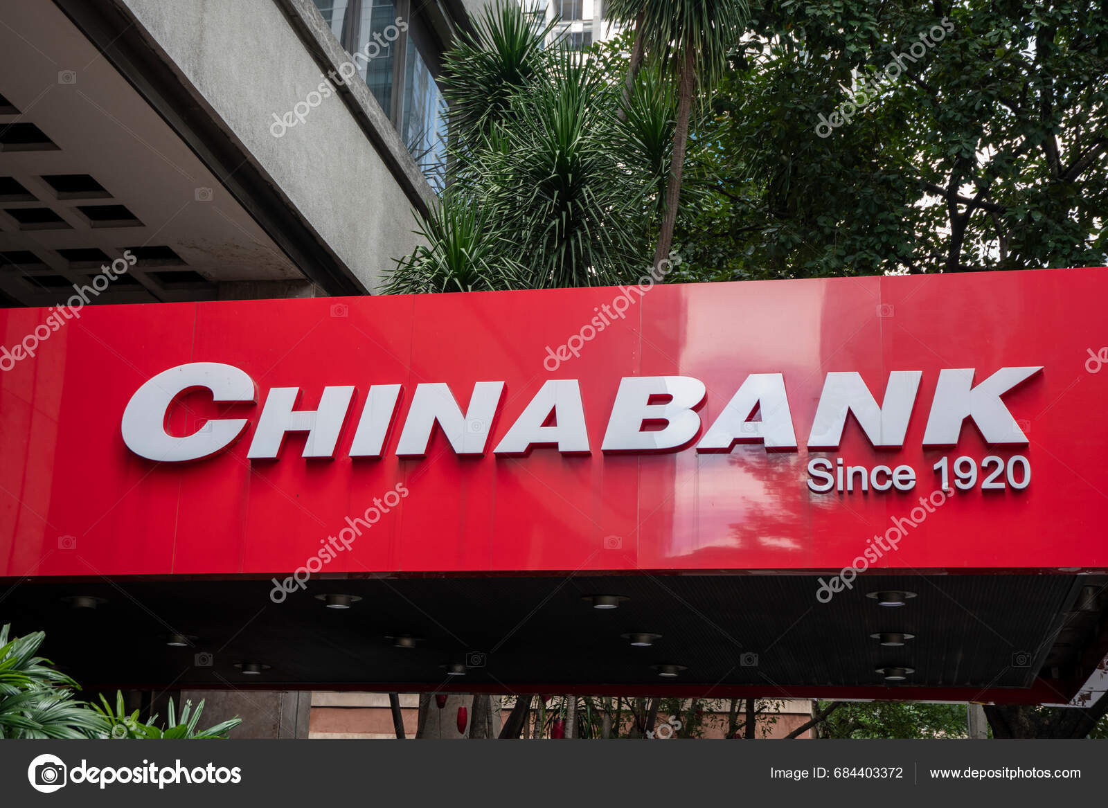 Manila Philippines Oct 2023 Sign Chinabank Facade Manila China Banking ...