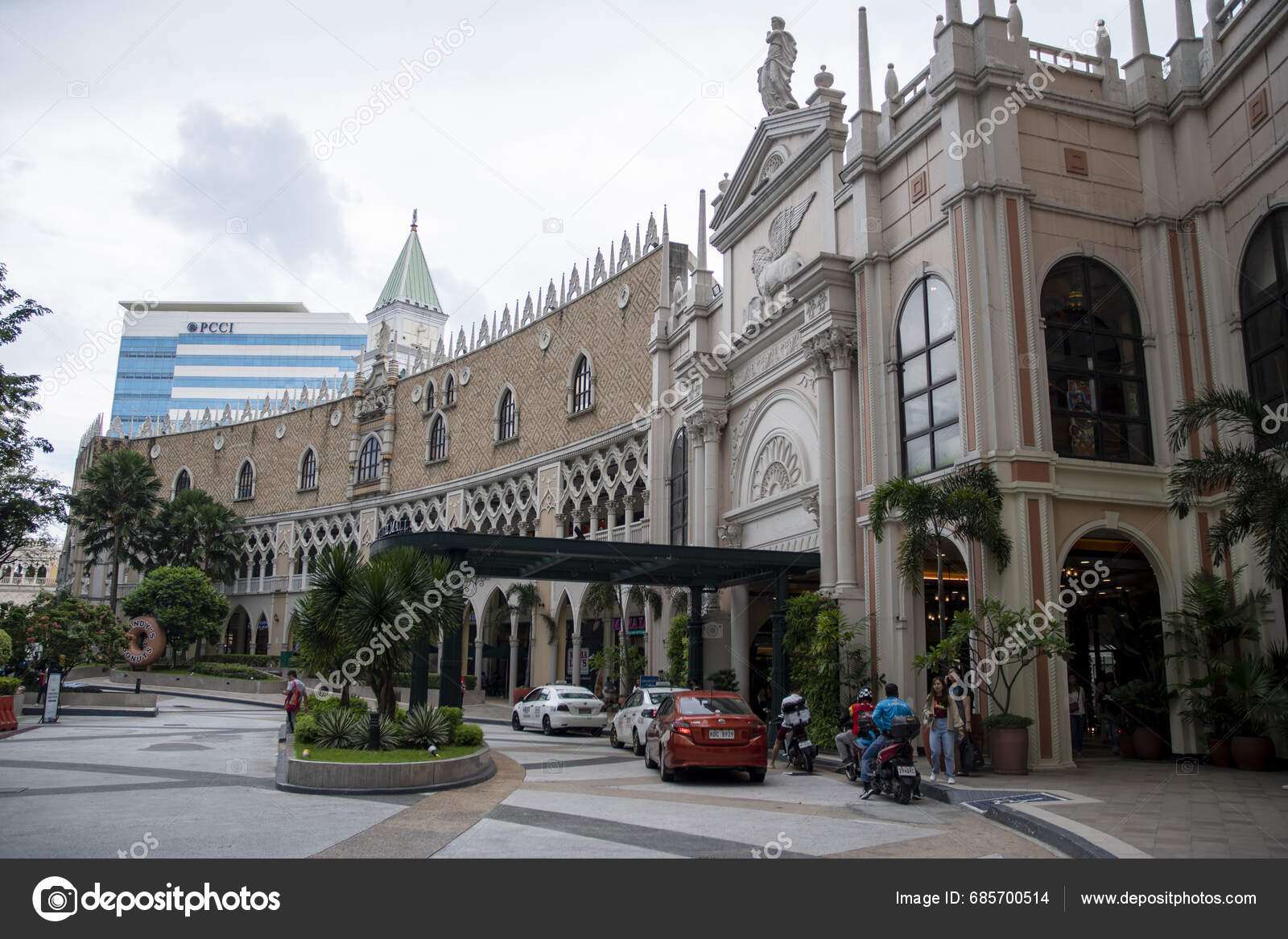 Manila Philippines Oct 2023 View Venice Grand Canal Mall Manila – Stock ...