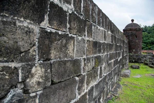 Manille Philippines Oct 2023 Ancien Mur Défense Fort Santiago ...