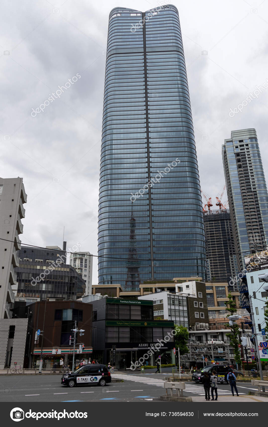 Tokyo Japan May 2024 Azabudai Hills Mori Tower Tokyo Completed — Stock Editorial Photo ...