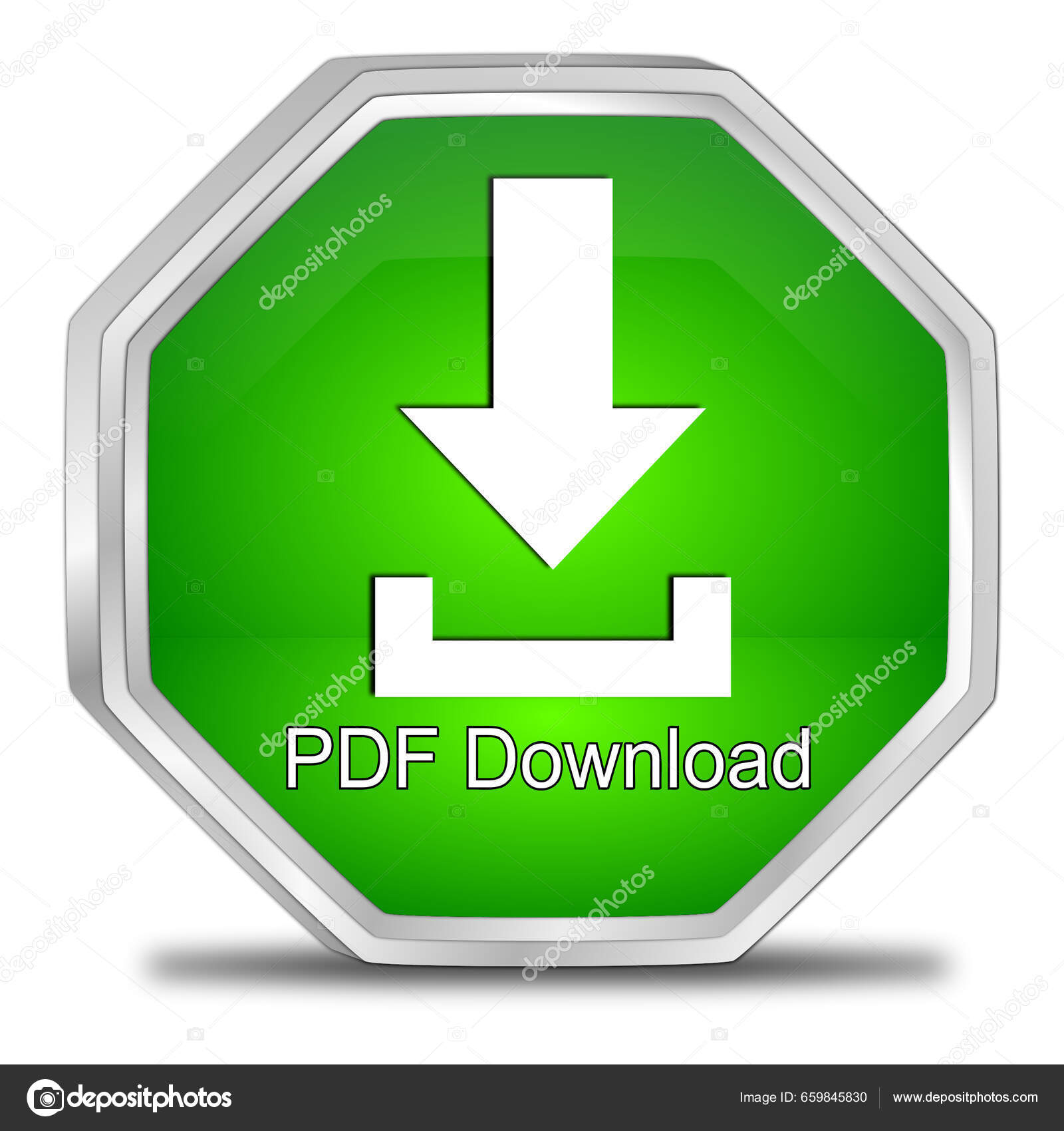 Pdf Download Button Green Illustration — Stock Photo © wwwebmeister ...