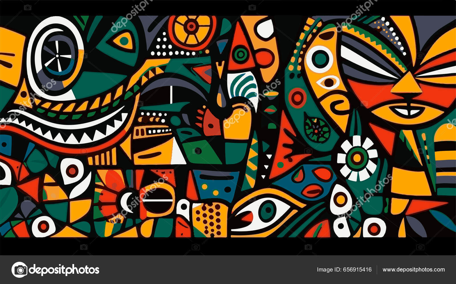 Abstract African Art