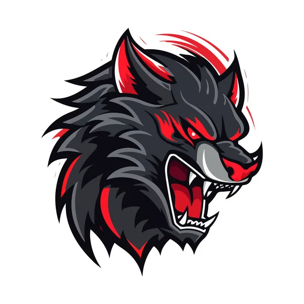 Lobos Mascota Esport Logo Diseño Personajes Para Los Juegos Lobos ...