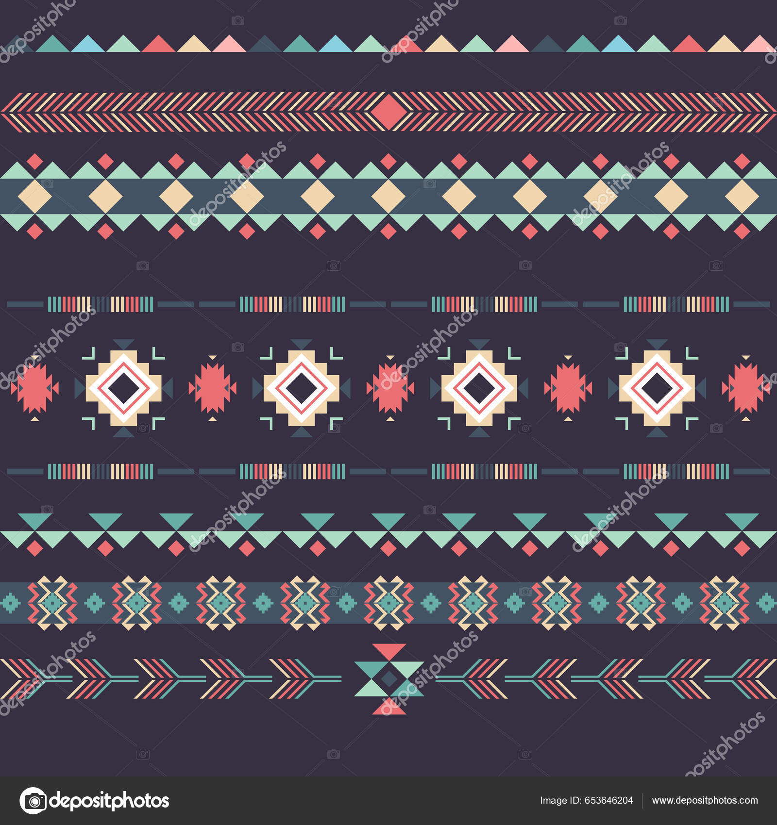 Navajo Pattern Background