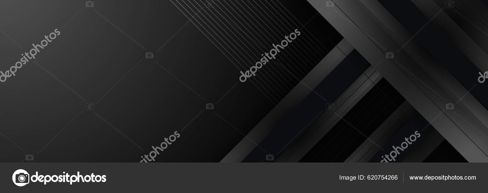 Banner Hitam Abstrak Dirancang Untuk Latar Belakang Kertas Dinding ...