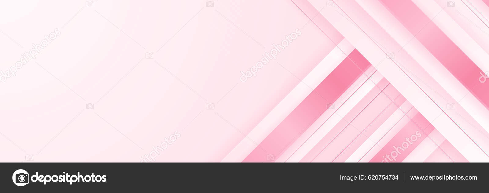 Banner Merah Muda Abstrak Dirancang Untuk Latar Belakang Kertas Dinding ...
