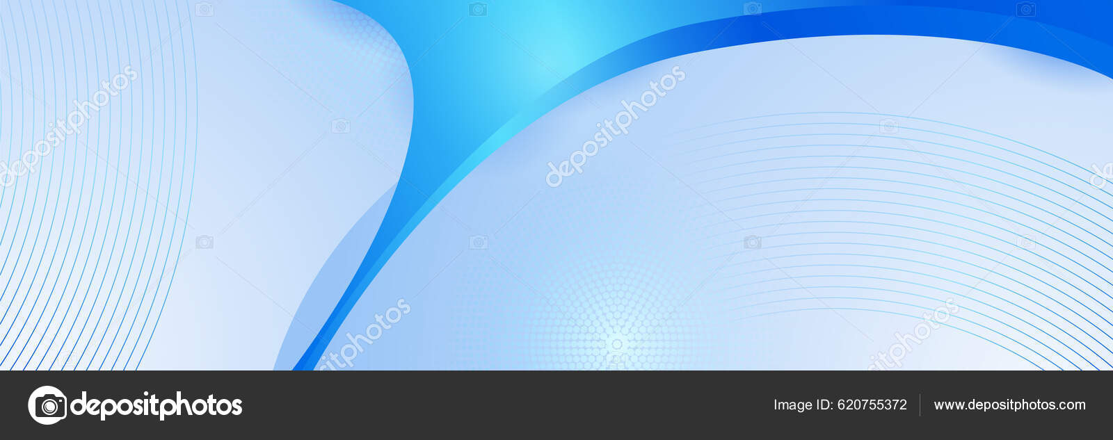 Abstract Blue Banner Designed Background Wallpaper Poster Brochure Card ...