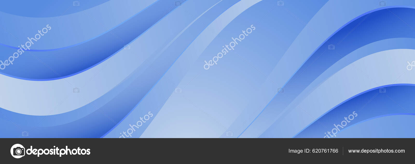 Banner Biru Abstrak Dirancang Untuk Latar Belakang Kertas Dinding ...