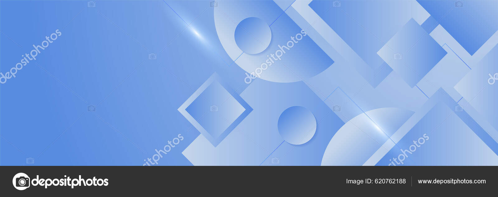 Abstract Blue Banner Designed Background Wallpaper Poster Brochure Card ...