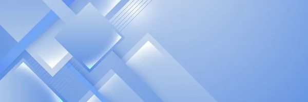 Blue Abstract Banner Background Stock Vector by ©salmanalfa 613830306