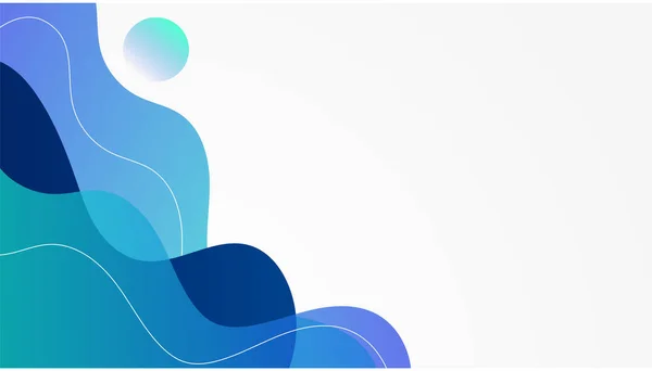 Latar Belakang Banner Biru Muda Abstrak Vektor Abstrak Desain Grafis ...