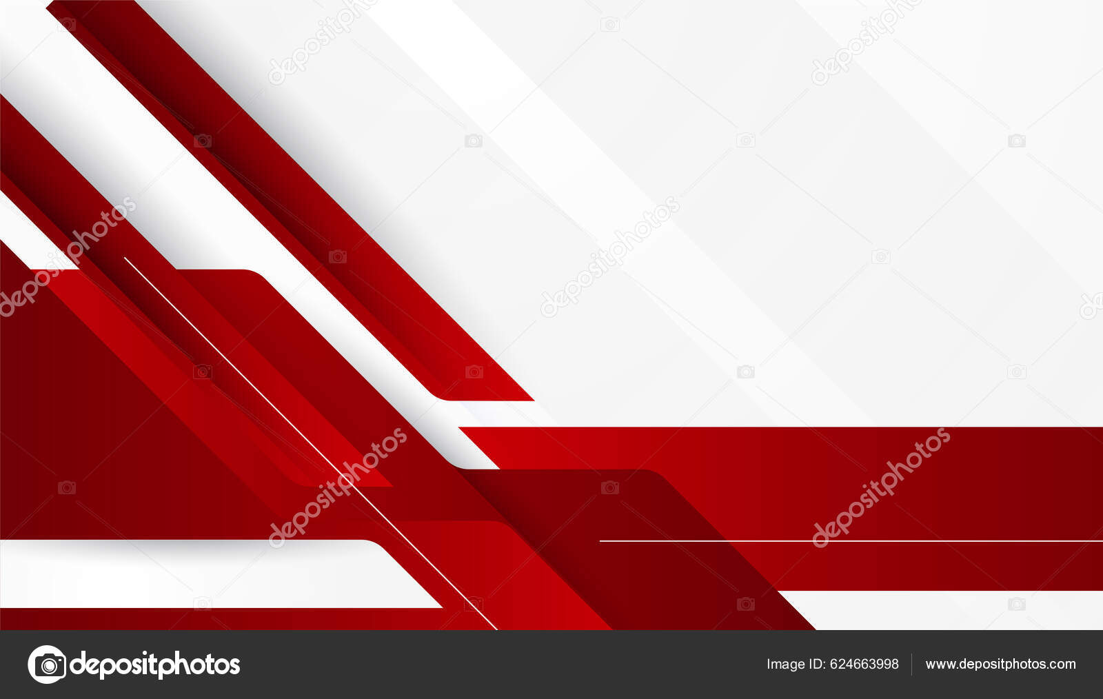 Latar Belakang Merah Dan Putih Abstrak Vektor Stok oleh ©salmanalfa ...