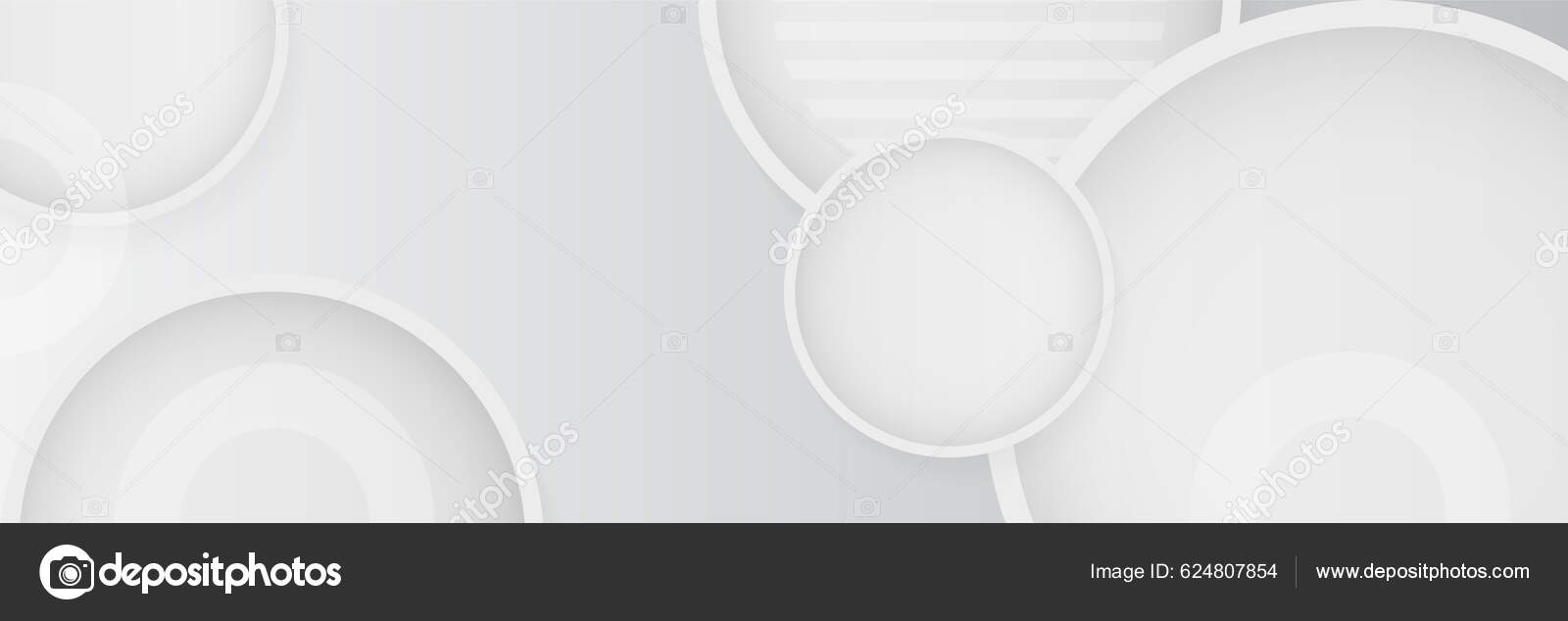 White Abstract Banner Background Vector Abstract Graphic Design Banner ...