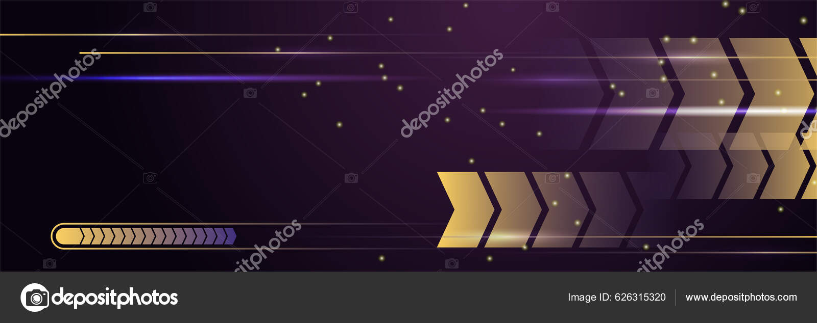 Purple Technology Digital Banner Design Design Modern Luxury Futuristic ...