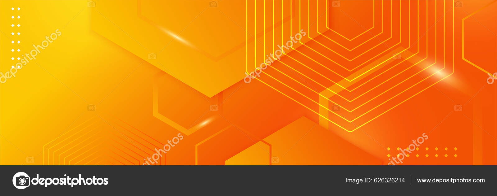 Website Header Banner Design Abstract Geometric Background Connecting Dots Lines Stock Vector By