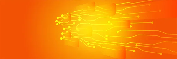 Website Header Banner Design Abstract Geometric Background Connecting Dots Lines Stock Vector By